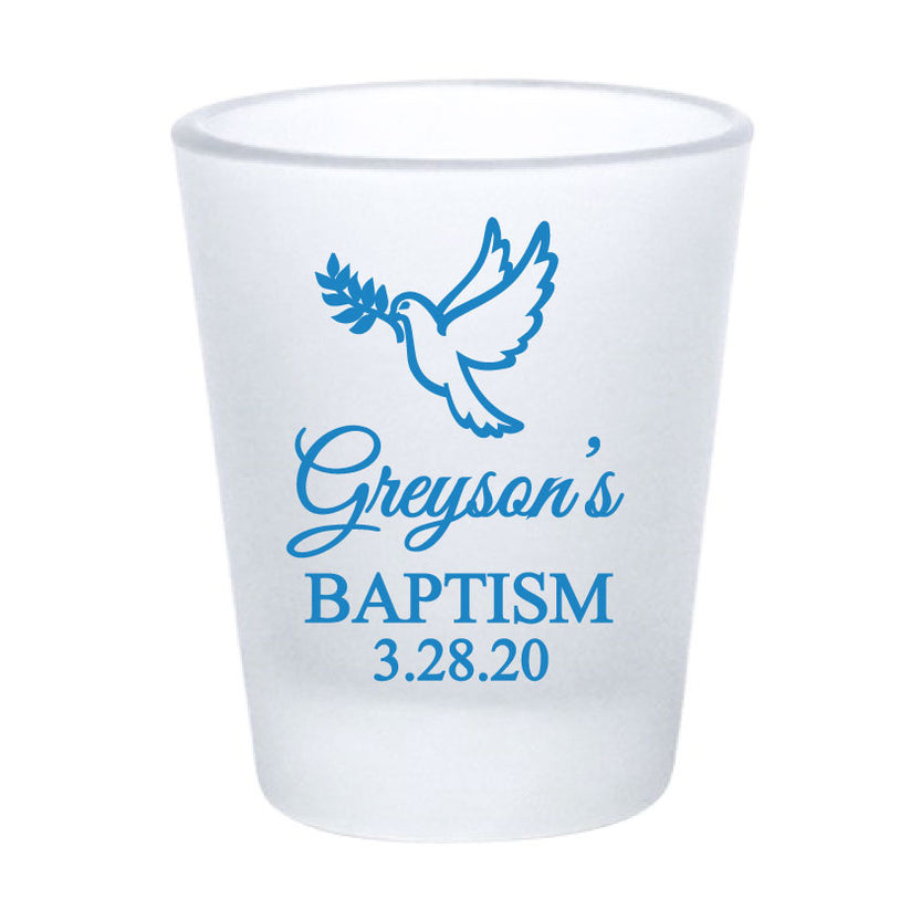 Personalized Baptism Shot Glasses: Celebrate with Custom Party Favors ...